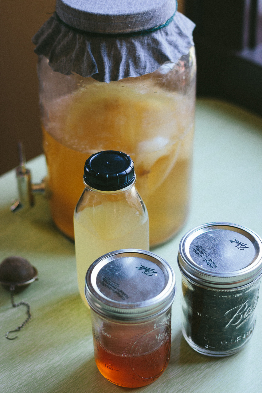 Easy Continuous Brew Jun Tea Recipe