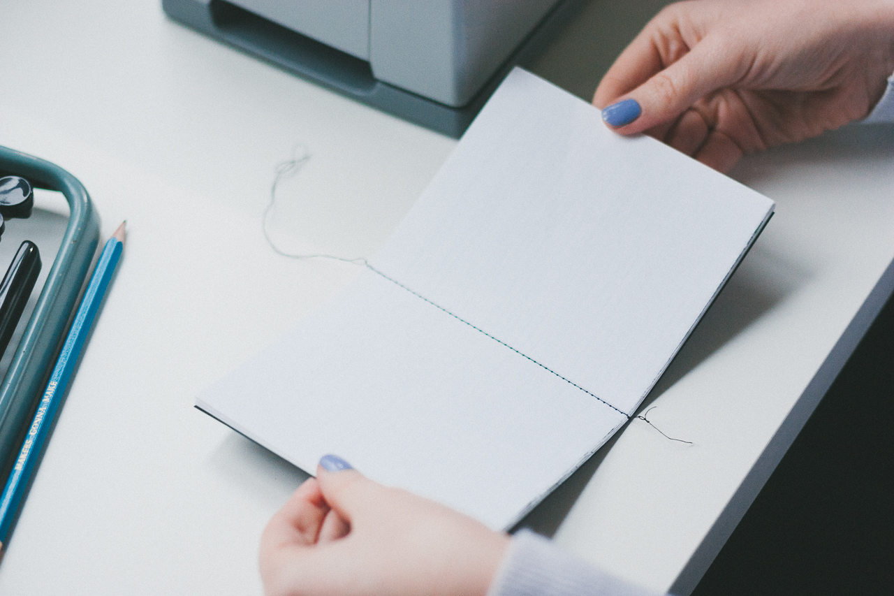 An Easy Step-by-Step Tutorial to Make a Cute Notebook Out of Junk Mail