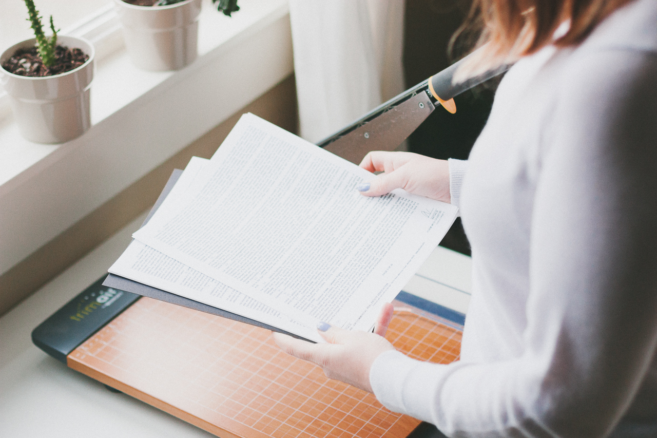 An Easy Step-by-Step Tutorial to Make a Cute Notebook Out of Junk Mail