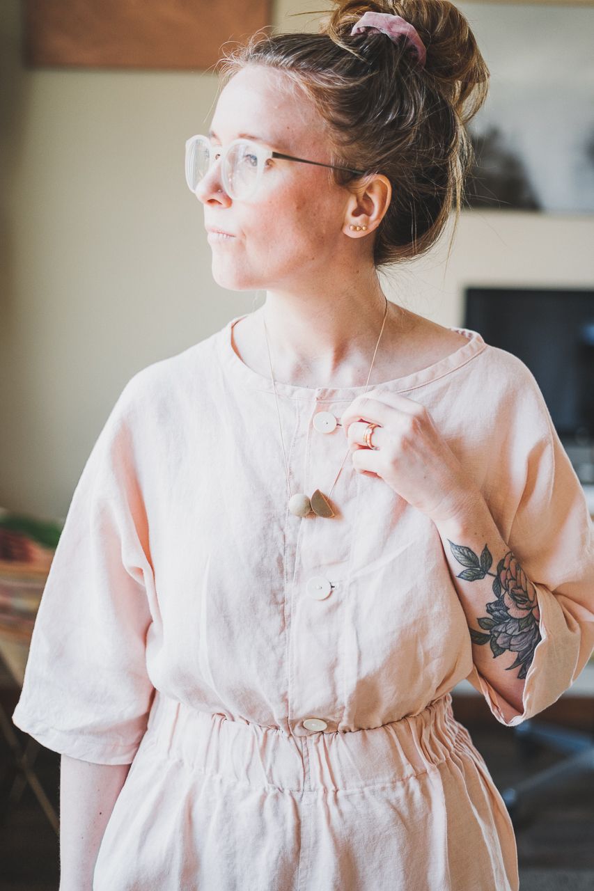 Sewing the Valley Jumpsuit by Readytosew for Peppermint Magazine