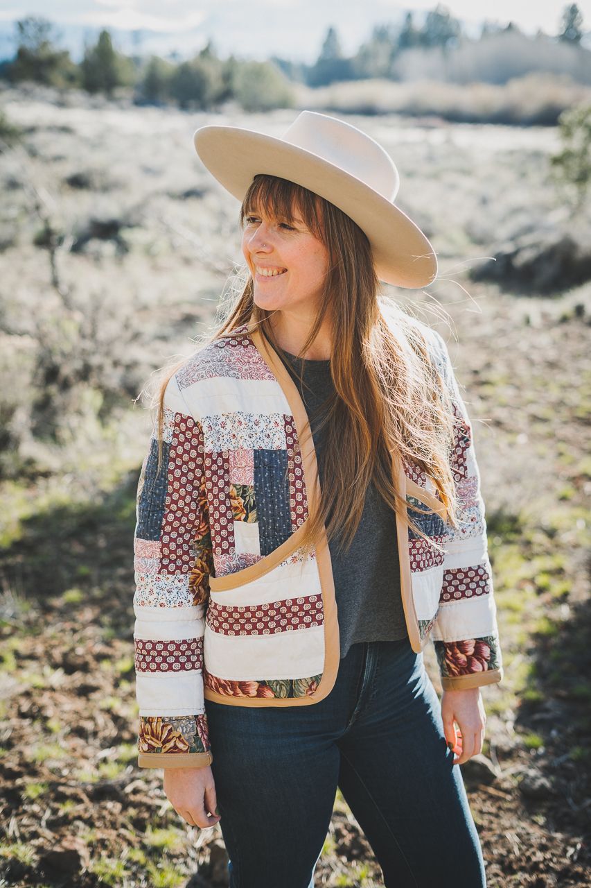 DIY Quilt Jacket: Ayora Jacket Pattern Review