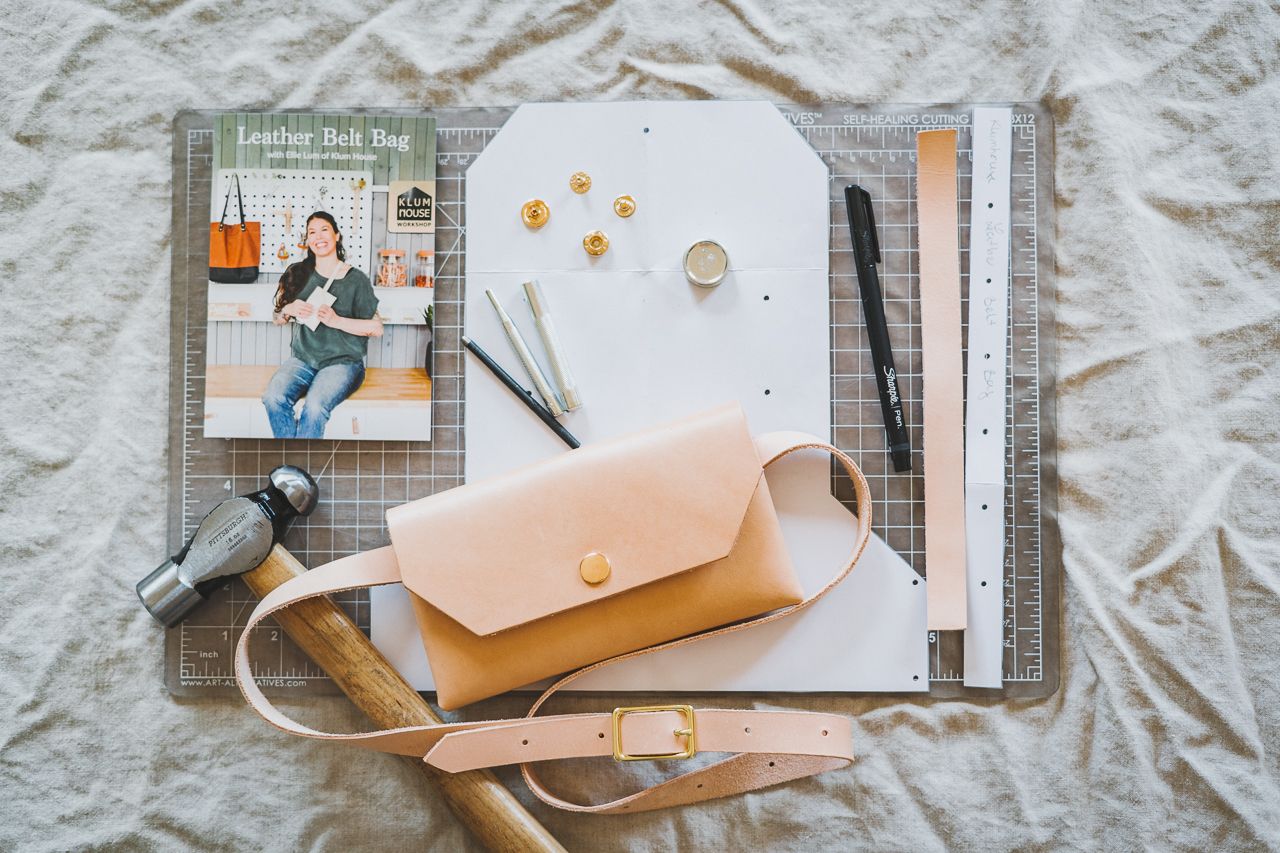 The Crafter's Box x Klum House Leather Belt Bag Kit Review