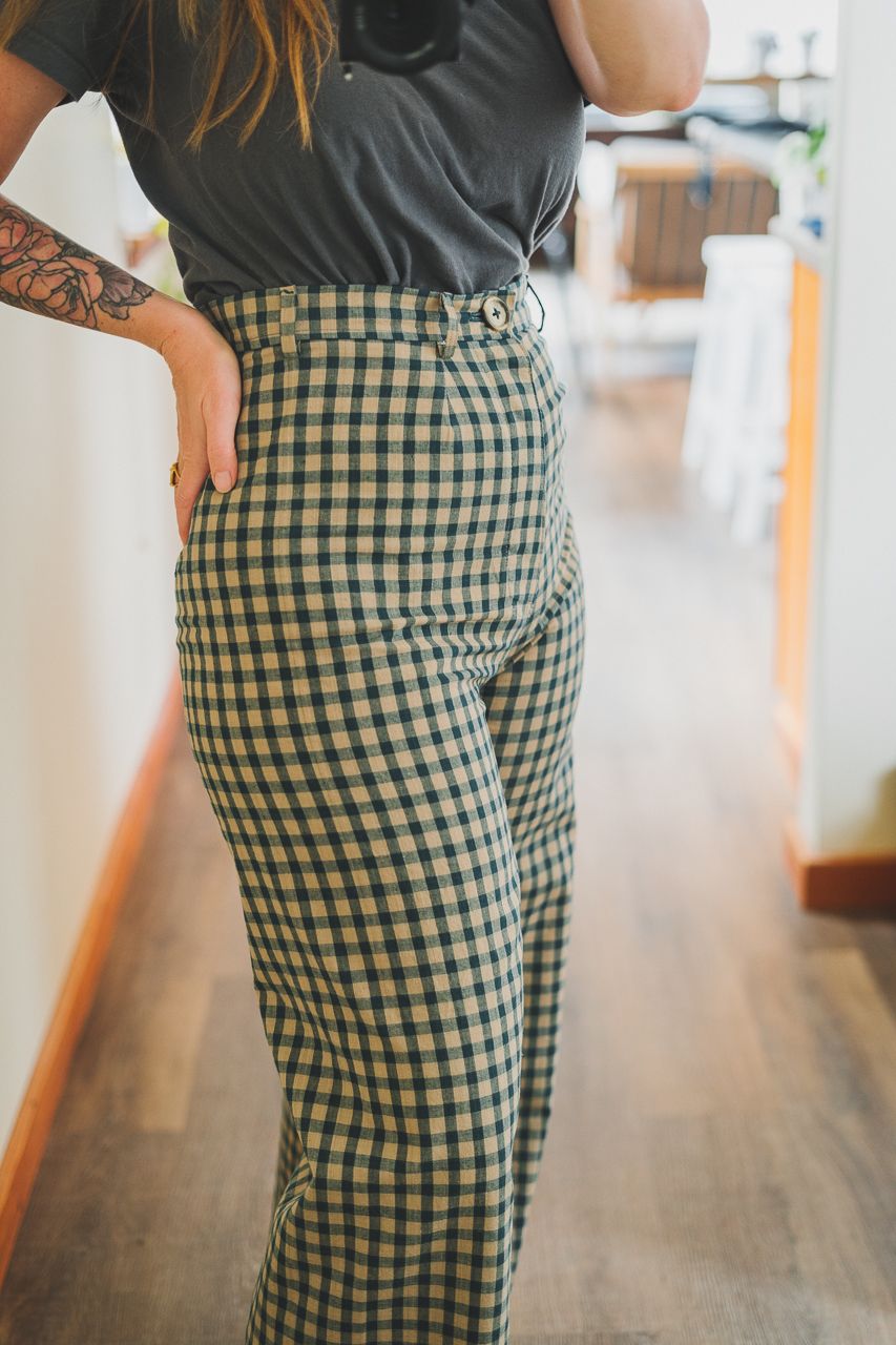 Persephone Pants by Anna Allen Clothing Pattern Review and Tips