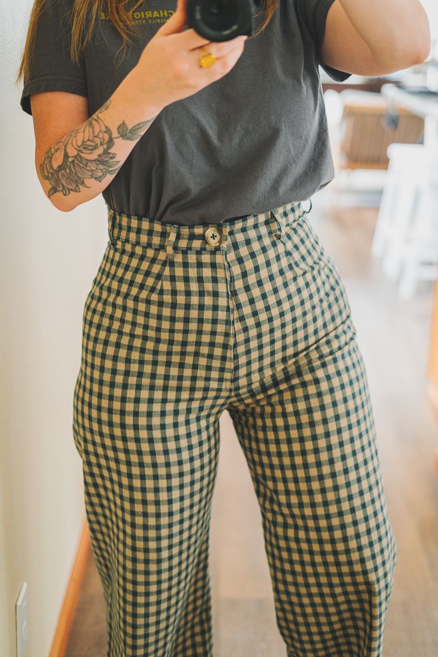 Persephone Pants by Anna Allen Clothing Pattern Review and Tips