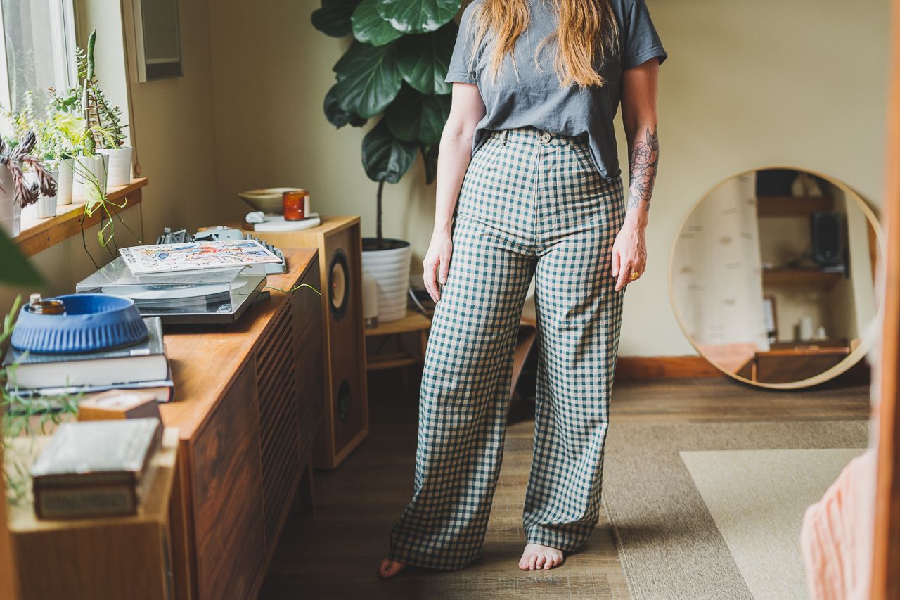 Persephone Pants by Anna Allen Clothing Pattern Review and Tips