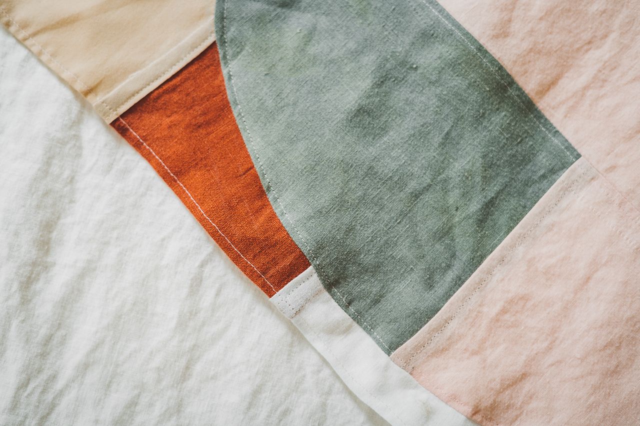 Jogak Bo Korean Patchwork-Inspired Curtain DIY