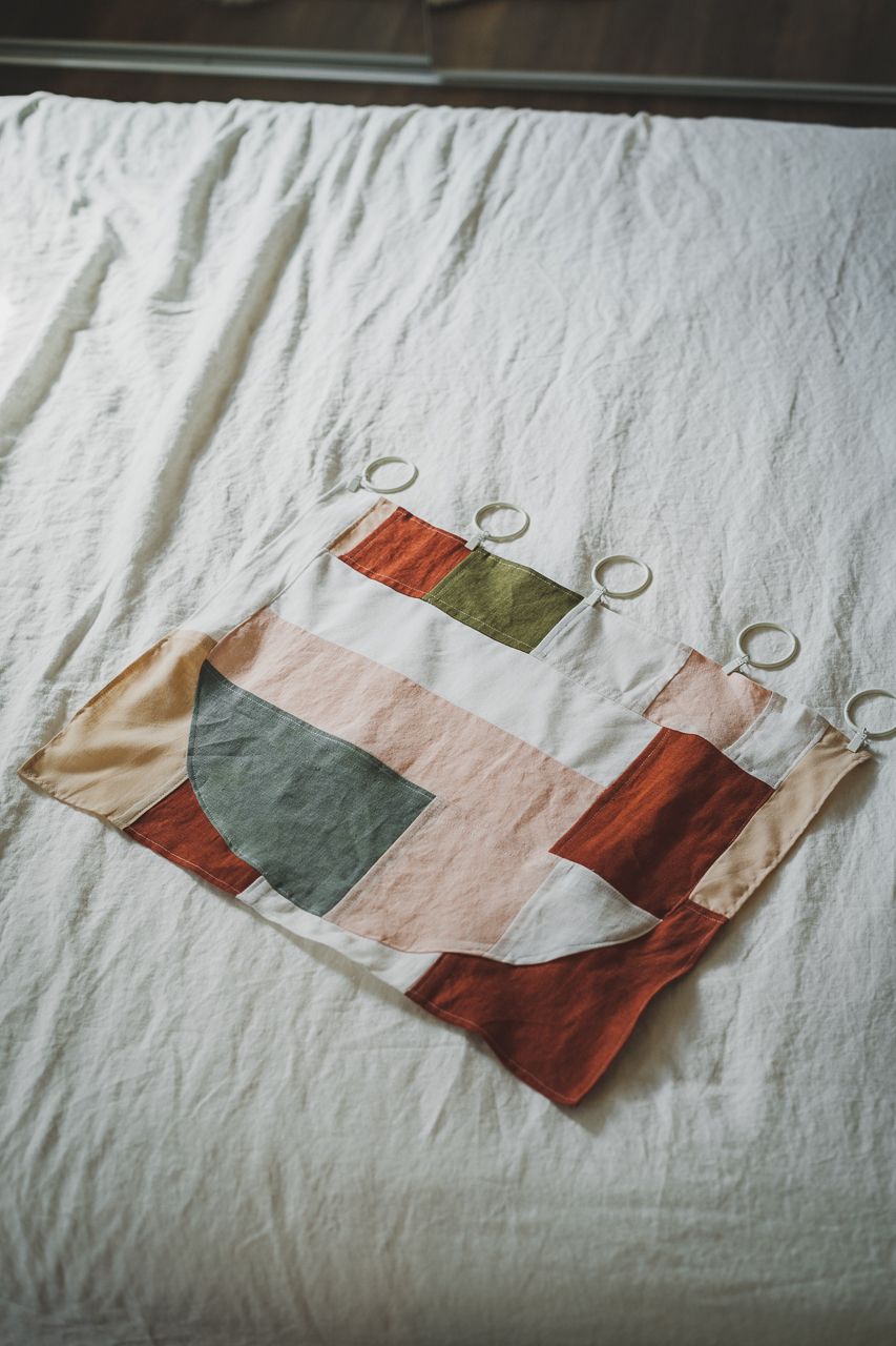 Jogak Bo Korean Patchwork-Inspired Curtain DIY