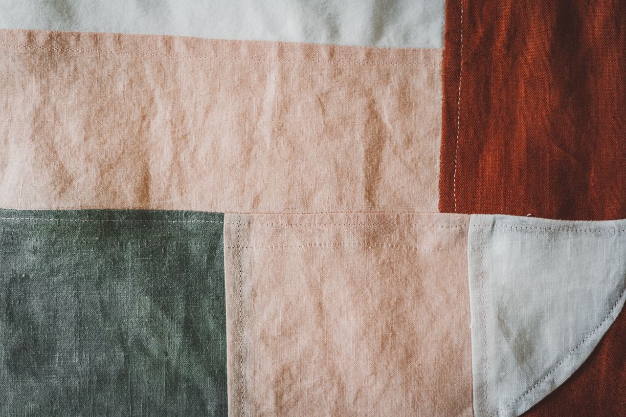 Jogak Bo Korean Patchwork-Inspired Curtain DIY